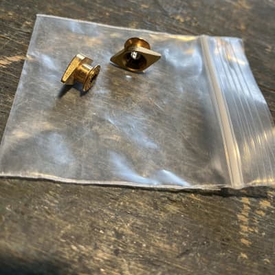 Gibson Posi-lok strap buttons 80's - GOLD | Reverb