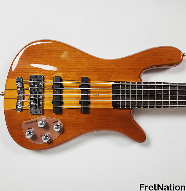 Warwick RockBass Streamer NT 1 Honey Violin 5-String Bass | Reverb