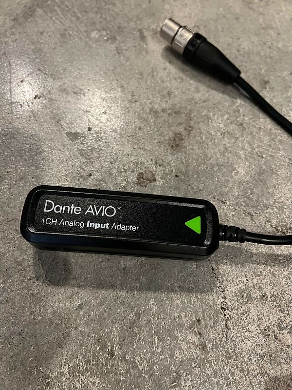 Dante Avio 1CH Analog Input Adapter | Reverb