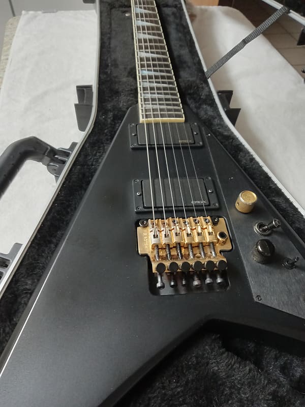 Jackson RR 1 U.S.A. Custom Shop- Matte Black | Reverb