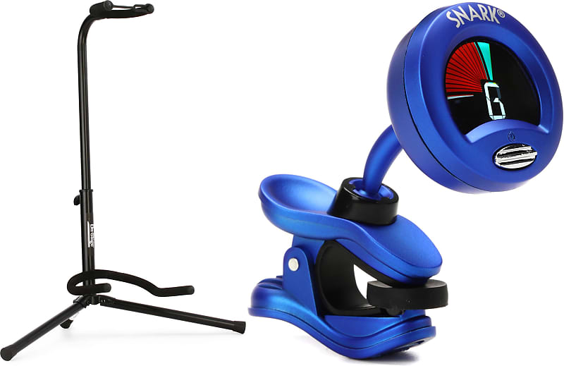 On-Stage XCG-4 Classic Guitar Stand Bundle with Snark SN-1X | Reverb