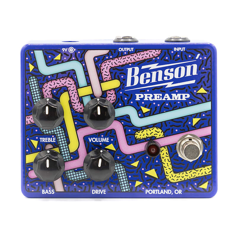 Benson Amps - Preamp Pedal - Complicated Pattern | Reverb