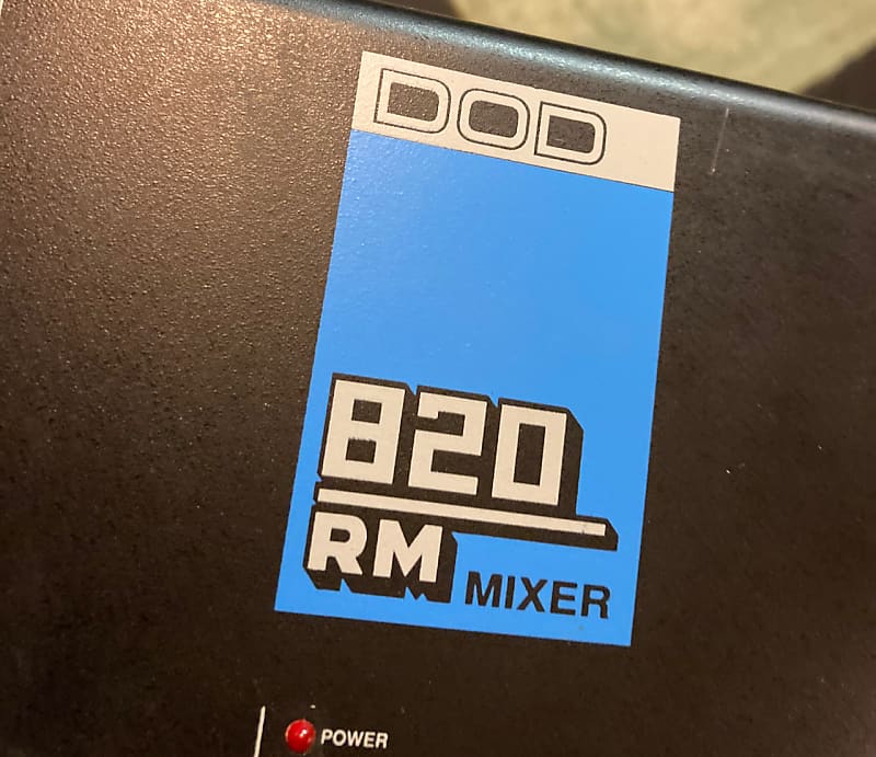 DOD 820RM Rack Mount 8 channel XLR sub mixer LOCAL PICKUP | Reverb