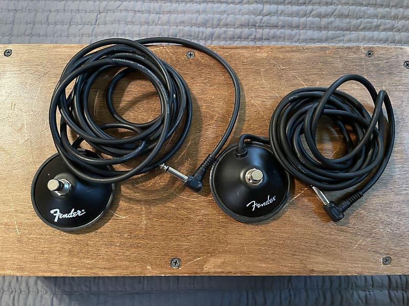Pair of Fender Single Button Foot Switch | Reverb