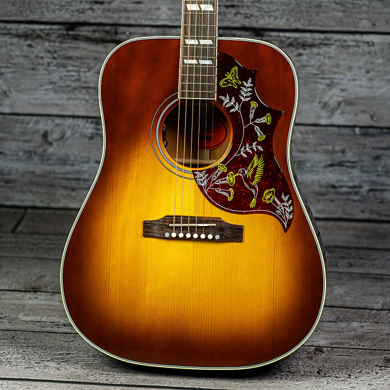 Gibson Hummingbird Red Spruce Exclusive - Honey Burst | Reverb