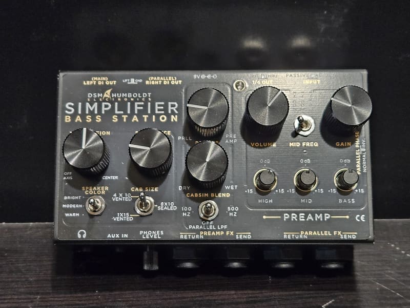 DSM & Humboldt Simplifier Bass Amp/Cab Sim - Effect Pedal for | Reverb