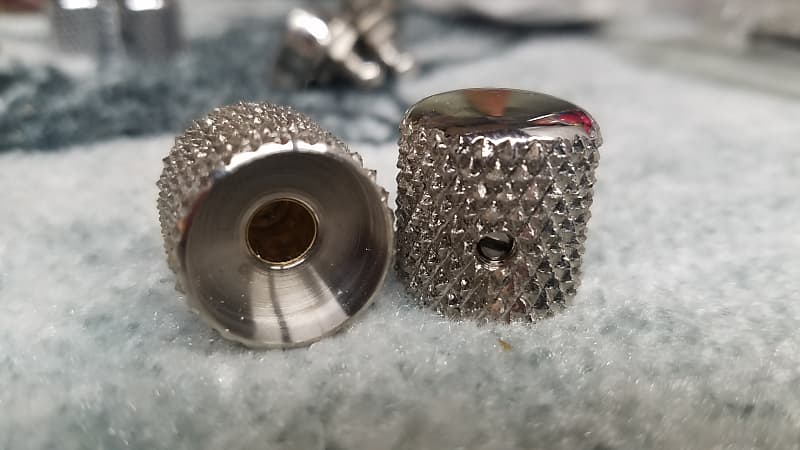 Callaham Telecaster Knobs Strap Buttons SS Neck Plate Package | Reverb