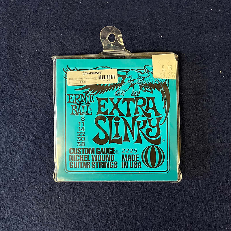NOS Ernie Ball Extra Slinky Electric Guitar Strings | Reverb