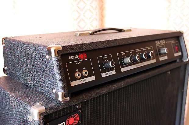 Sunn SB 160 Bass Amp Upgraded Modded Guitar Head Amplifier | Reverb