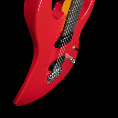 Samick SS70 Samick double cutaway red electric guitar. | Reverb