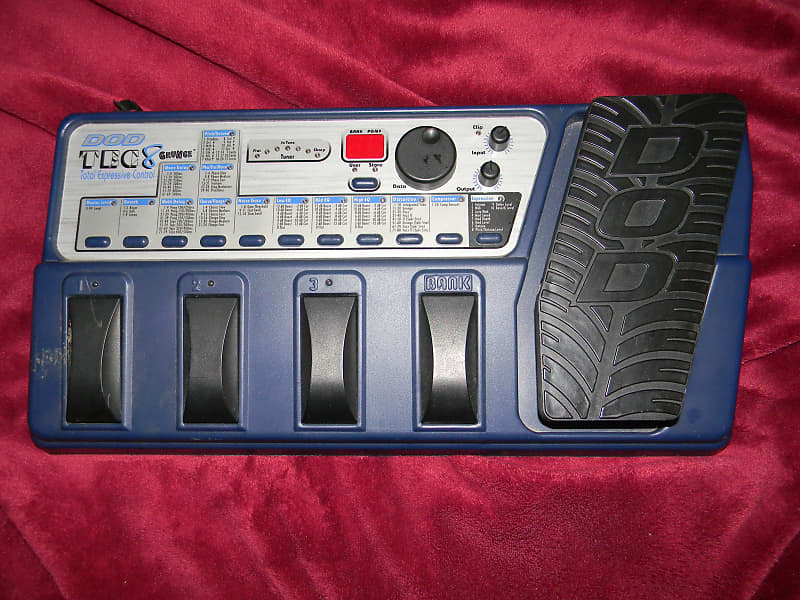 DOD TEC 8 Grunge 1990's Blue | Reverb