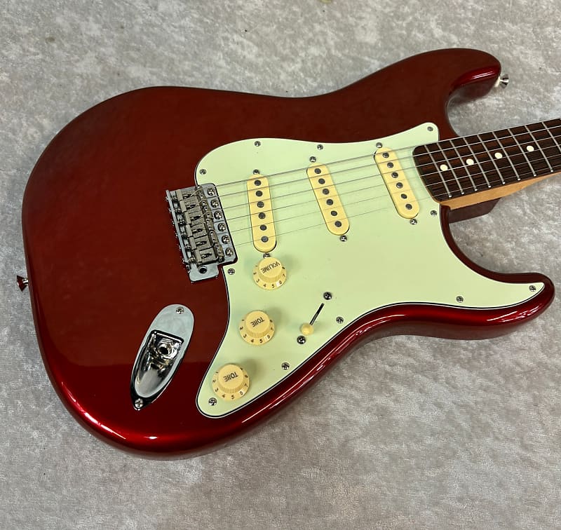 Fender Partscaster Stratocaster Strat electric guitar in red | Reverb