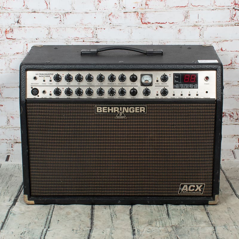 Behringer Ultracoustic ACX1000 Acoustic Amp x6082 (USED) | Reverb