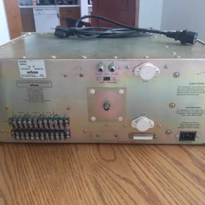 Orban 8100a- FM Broadcast Audio Processor Analog | Reverb