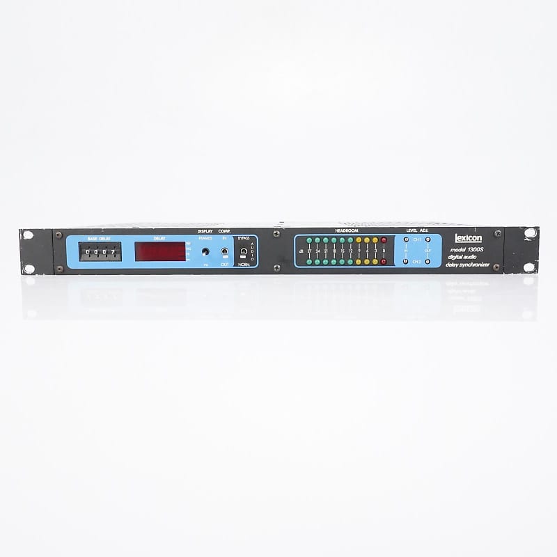 Lexicon Model 1300S 16-Bit Digital Dual Channel Audio Delay | Reverb