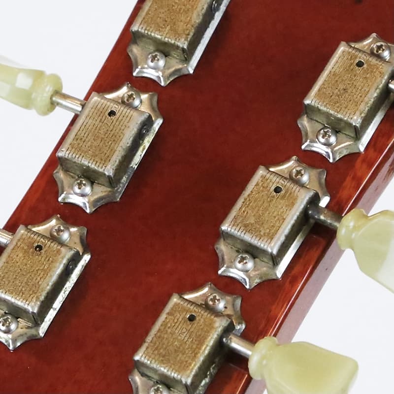 1958 Kluson Deluxe Single Line Single Tulip Ring Buttons | Reverb UK