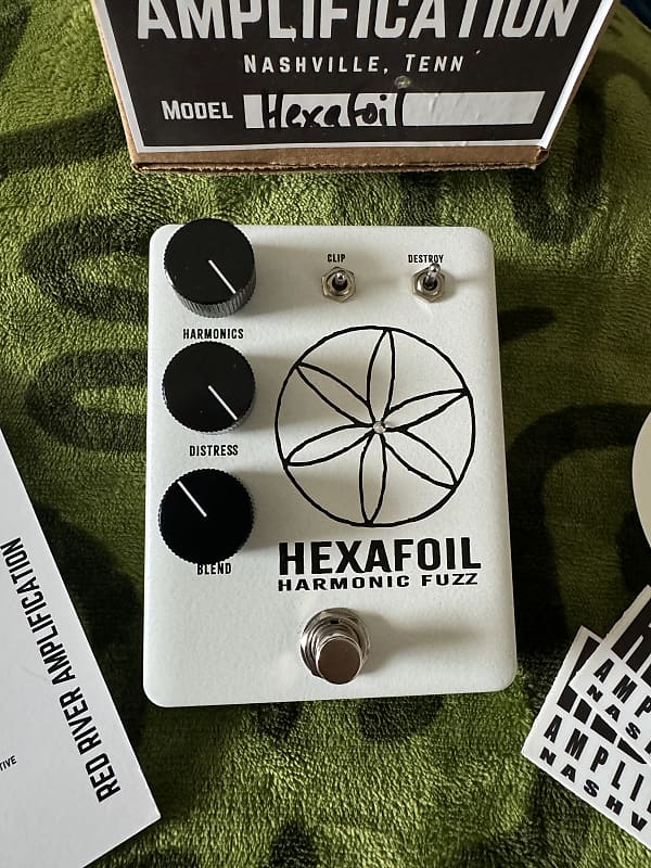Red River Amplification Hexafoil 2024 - White | Reverb