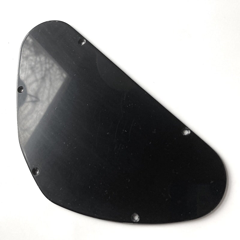 Black Plastic Control Cavity Cover Back Plate for Gibson SG's | Reverb