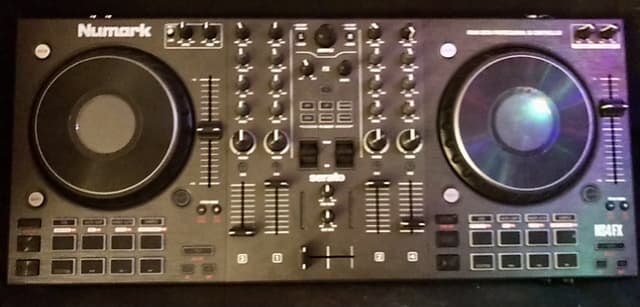 Numark NS4FX 4 Channel DJ Controller Mixer | Reverb