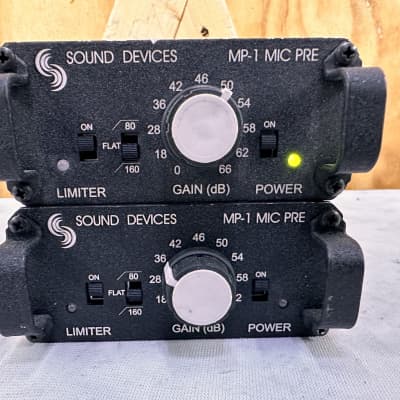 Sound Devices MP-1 Single Channel 48V Microphone Preamp - two | Reverb