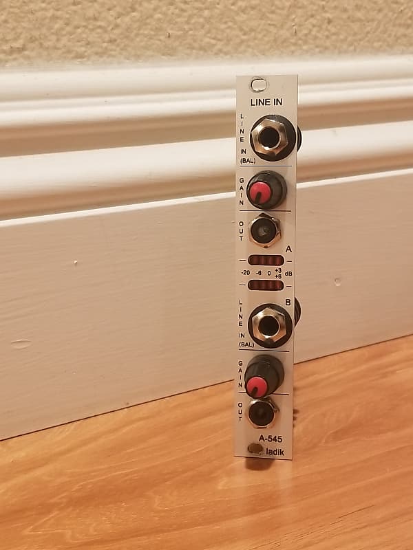 Ladik A-545 Dual Line Level Input to Eurorack Output Module | Reverb