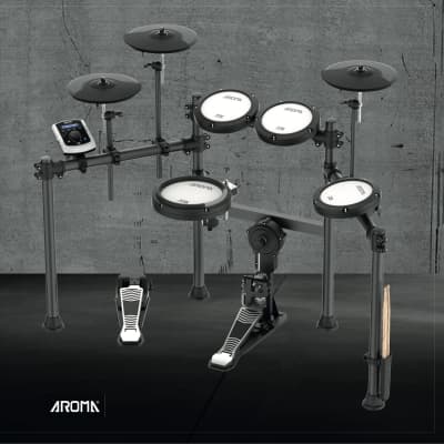 Electronic Drum Kit Aroma TDX-22 II Mesh Heads 10 Pieces | Reverb