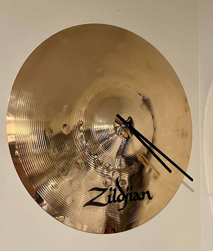 Zildjian Cymbal Clock [Handmade] | Reverb