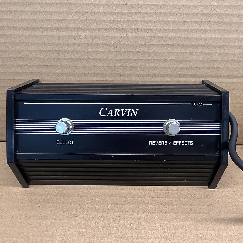 Carvin FS-22 2-Channel Foot-switch for Reverb and Effects | Reverb