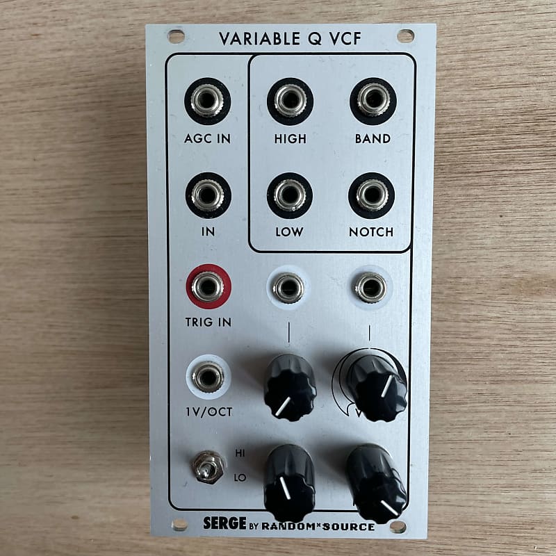 Random*Source Serge Variable Q VCF Filter Eurorack Module | Reverb UK