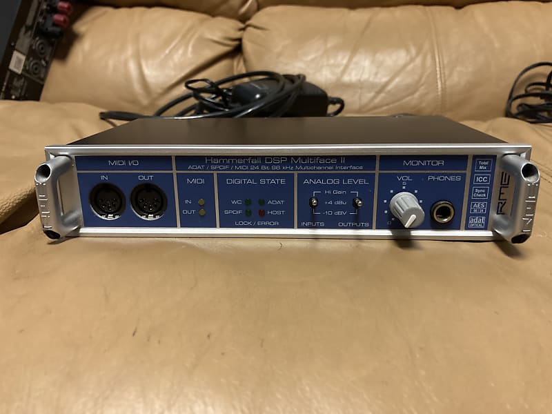 RME Multiface II & I with cards, cables and input devices | Reverb