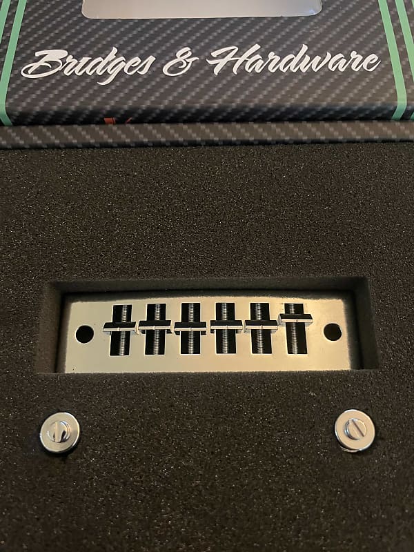 Kluson USA Replacement Steel Harmonica Tune-O-Matic Bridge w/ | Reverb