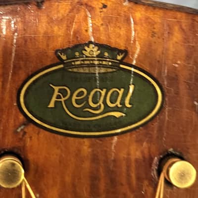 1930's Vintage RARE Regal Junior Jumbo OOO Size Acoustic | Reverb