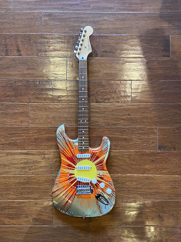 Fender FSR "Splattercaster" Standard Splatter Stratocaster | Reverb