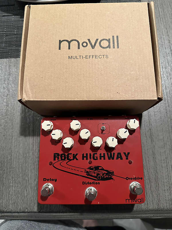 Movall Audio Rock Highway 2010’s - Red | Reverb