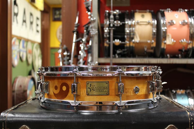 Magstar 4x14 Suraya Snare Drum in Natural Maple | Reverb