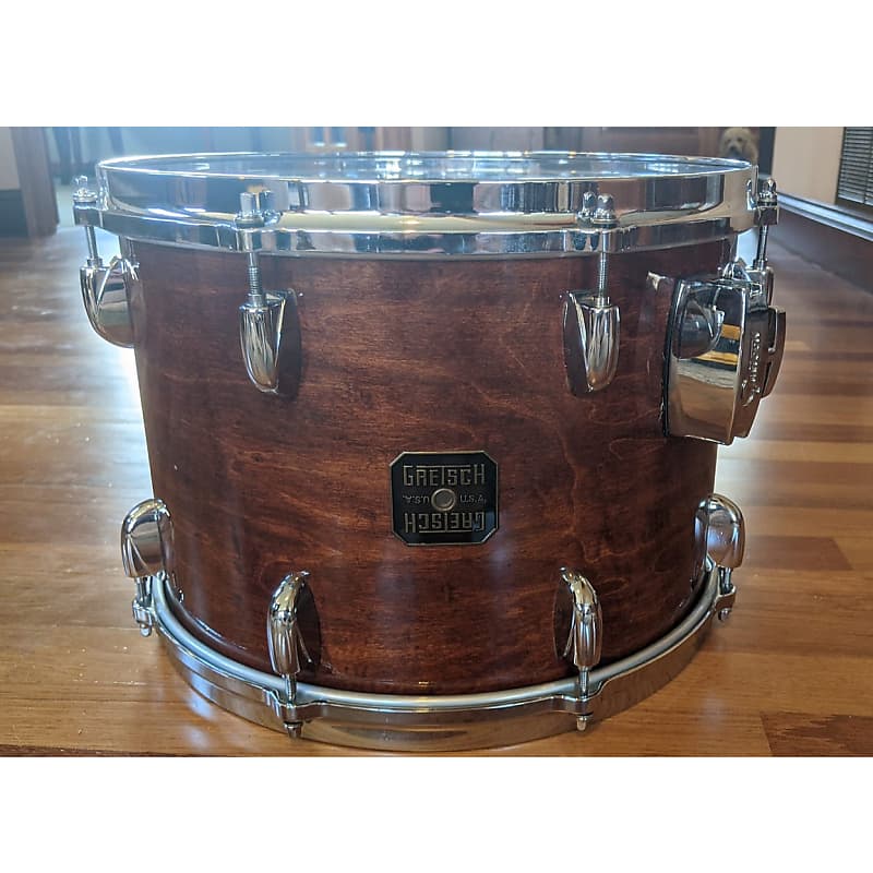 Gretsch USA Custom 10x14” Walnut Gloss Rack Tom | Reverb
