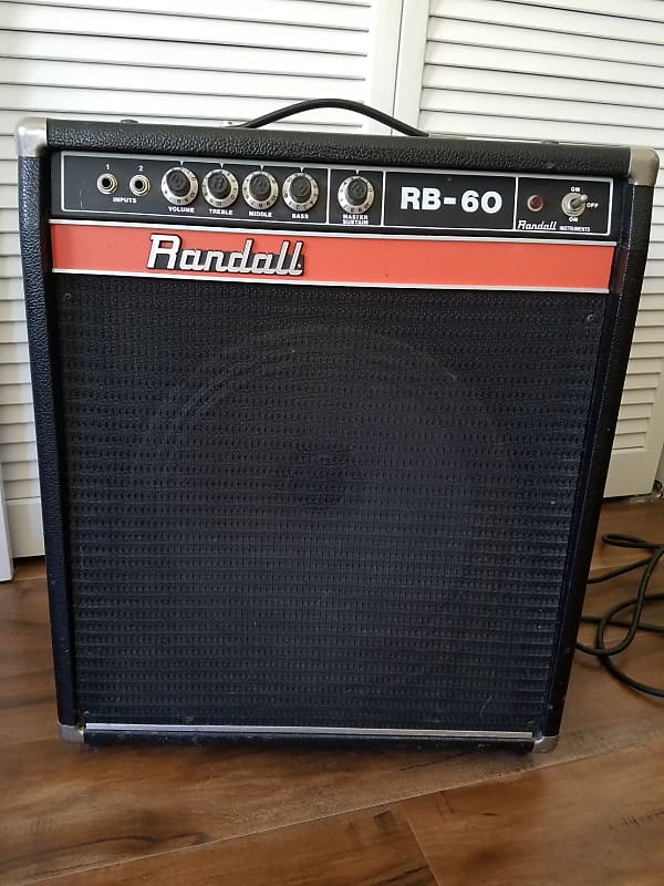 Randall RB-60 1970's Bass Combo Amp | Reverb