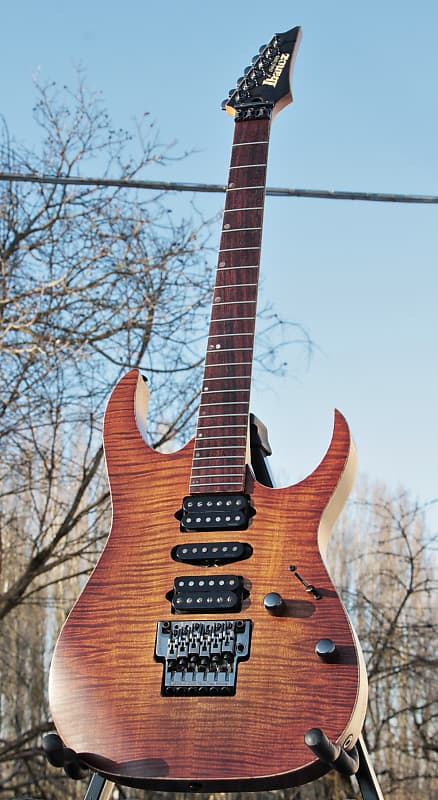 Ibanez RG1880F J. Custom 2000 Vintage Violin Natural | Reverb Portugal