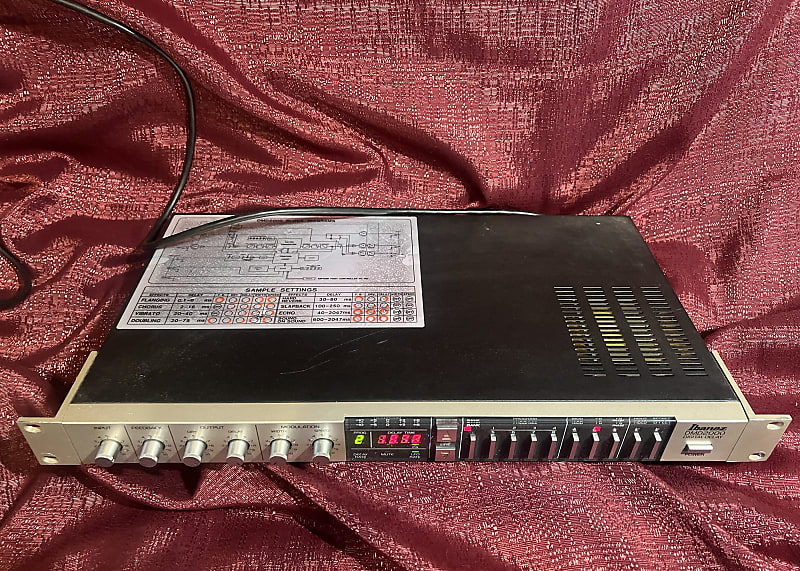 Ibanez DMD2000 Rackmount Digital Delay 1985 | Reverb
