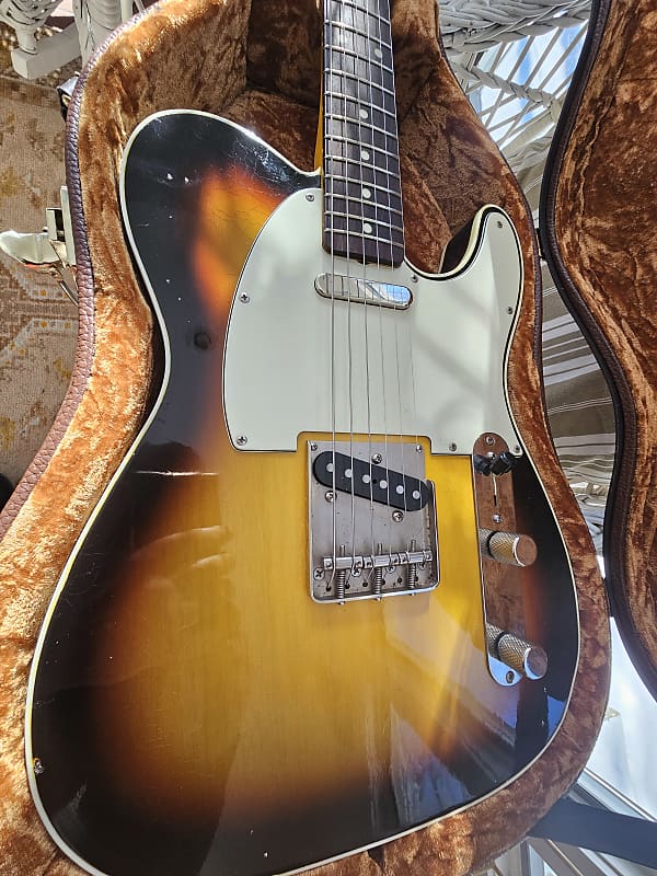Partscaster Telecaster Custom 2020s - Sunburst | Reverb