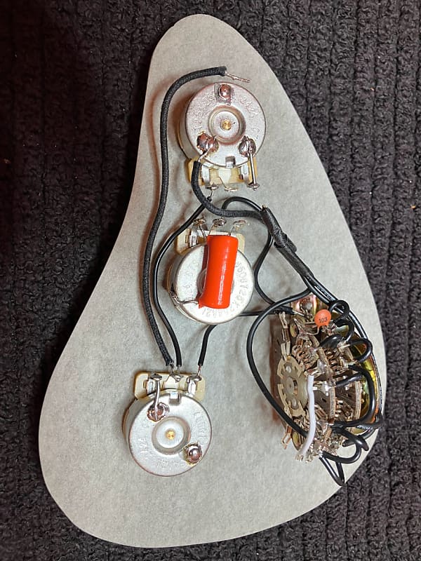 Custom 5-way Strat wiring harness w/unique sounds | Reverb