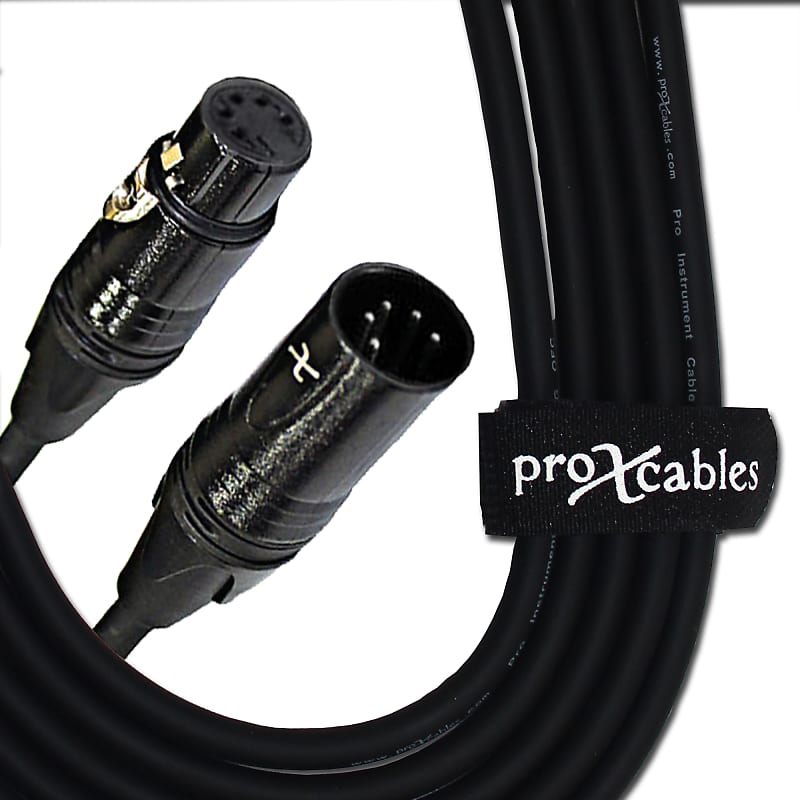 ProX 5PIN DMX High Performance Cable - 25FT | Reverb