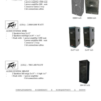 Peavey 1400 Watt- Sp4 Xt System | Reverb Deutschland