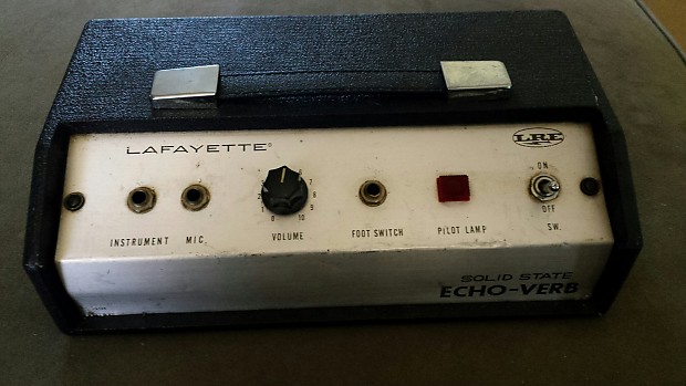 Lafayette Echo-verb 60s-70s | Reverb