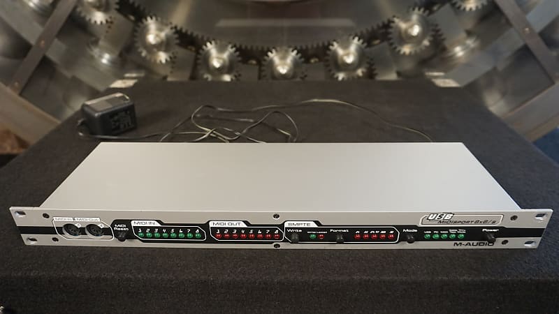M-Audio Midisport 8x8/s USB Midi Interface w/ Original Power | Reverb