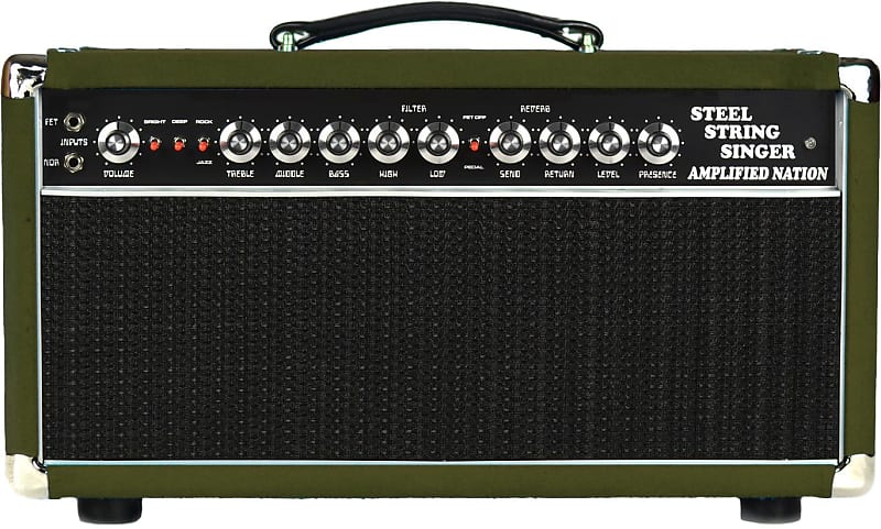 Amplified Nation Steel String Singer 100-watt Tube Head - | Reverb