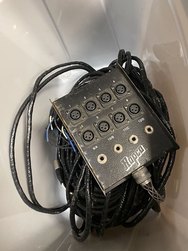 Rapco 100 ft audio live sound 12 channel snake | Reverb
