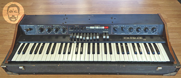 1978 Crumar T1 Organizer Italian Synthesizer | Reverb