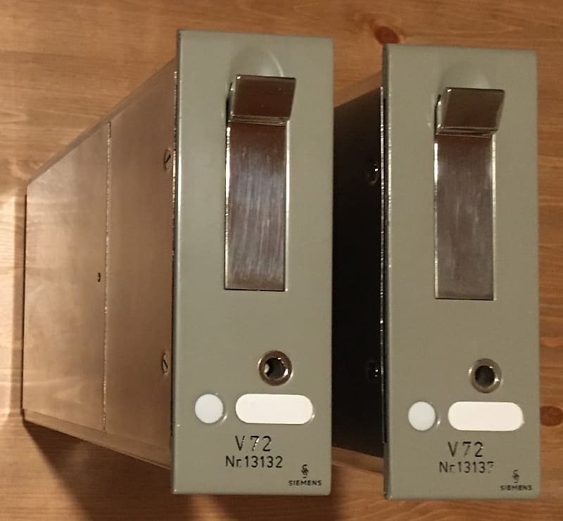 Siemens V72 preamplifier pair | Reverb UK
