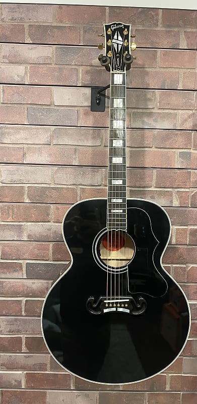 Gibson SJ-200 Custom - Ebony | Reverb